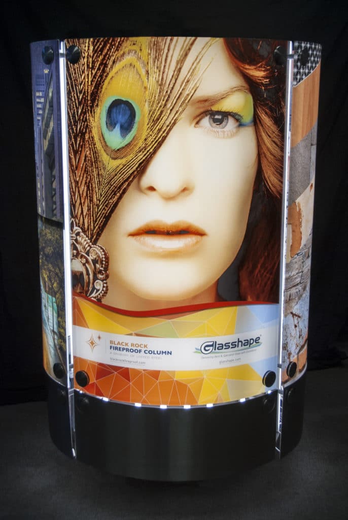 Glass Column Overview | Black Rock Fireproof Column